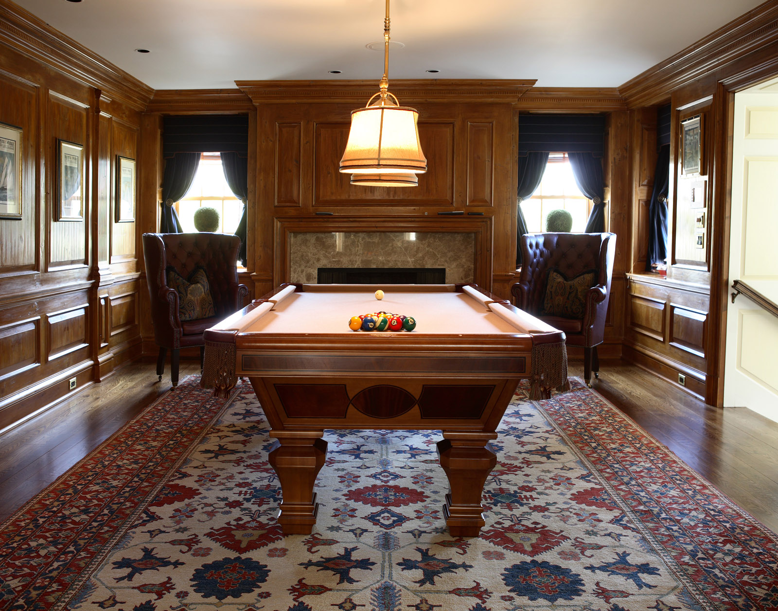 Billiards Room | Soper Babcock & Associates